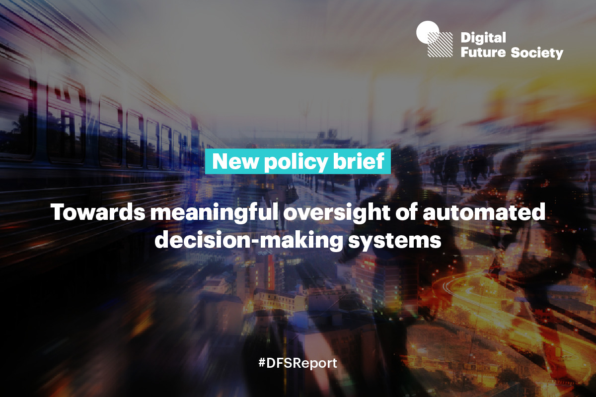 Towards a meaningful human oversight of automated decision-making ...